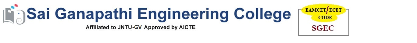 Sai Ganapathi Engineering College Vizag| SGEC Visakhapatnam